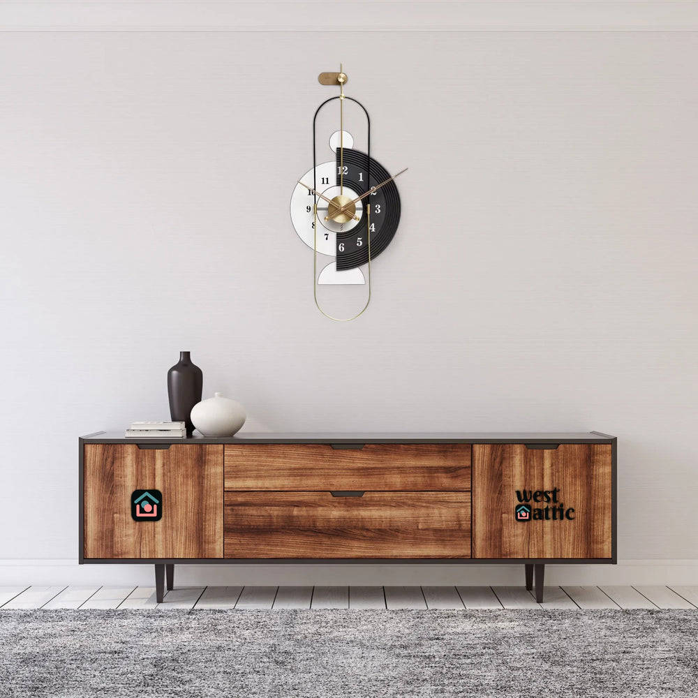 Buy Modern Wall Clock for Home - Cosmic Axis - West Attic