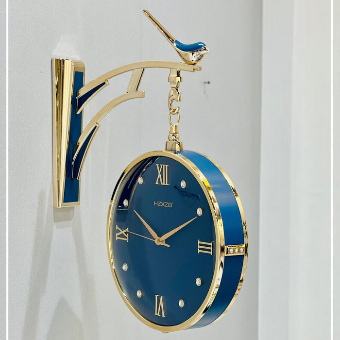 Shop heritage dual sided wall clock online - West Attic