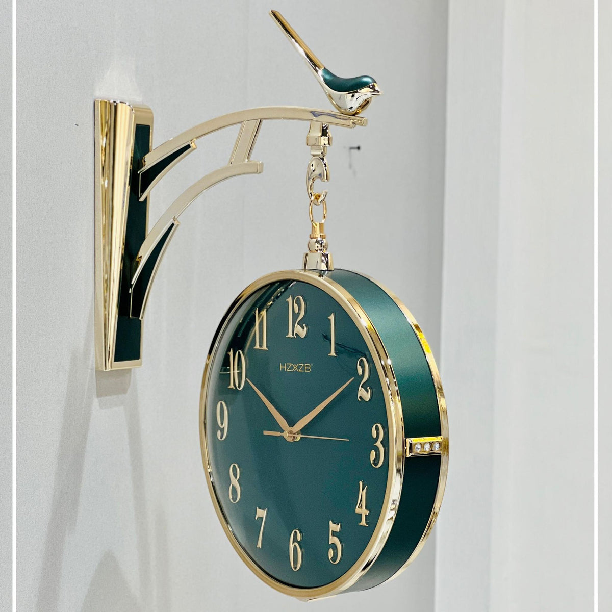 Shop heritage dual sided wall clock online - West Attic