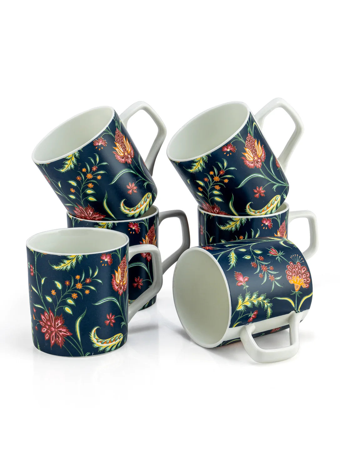 Buy Elegant Forest Inspired Ceramic Mugs - West Attic